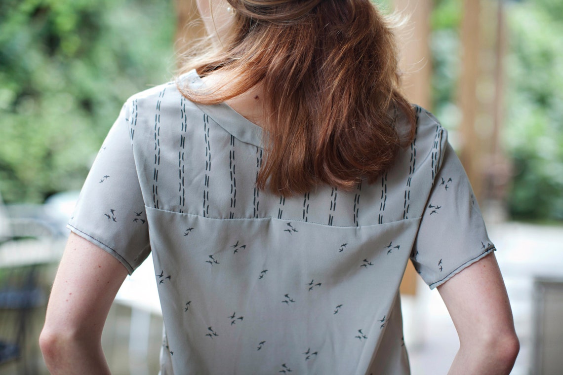 Aida Top Digital PDF Sewing Pattern - Etsy Canada