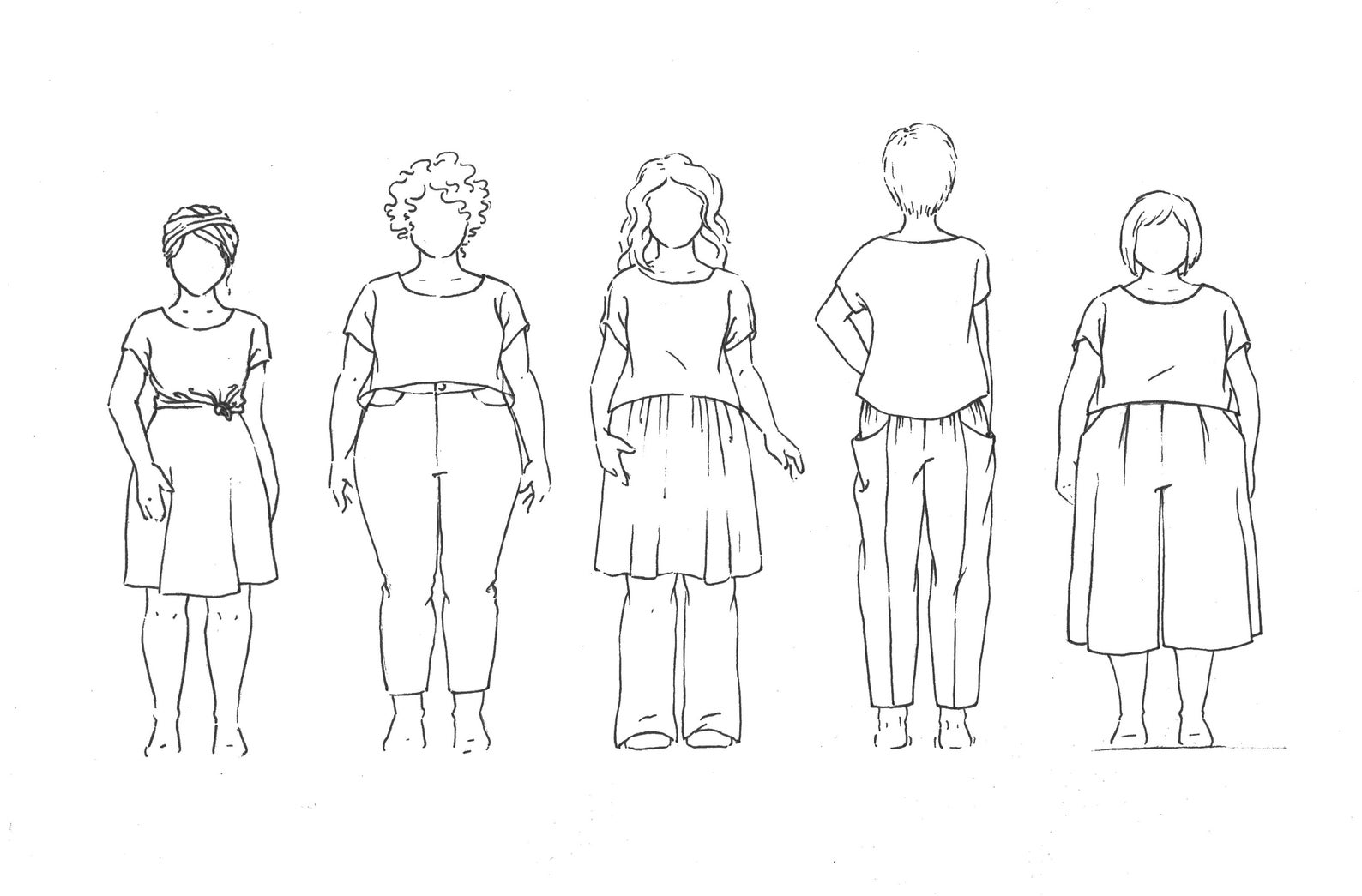 Strata Top PDF Sewing Pattern - Etsy