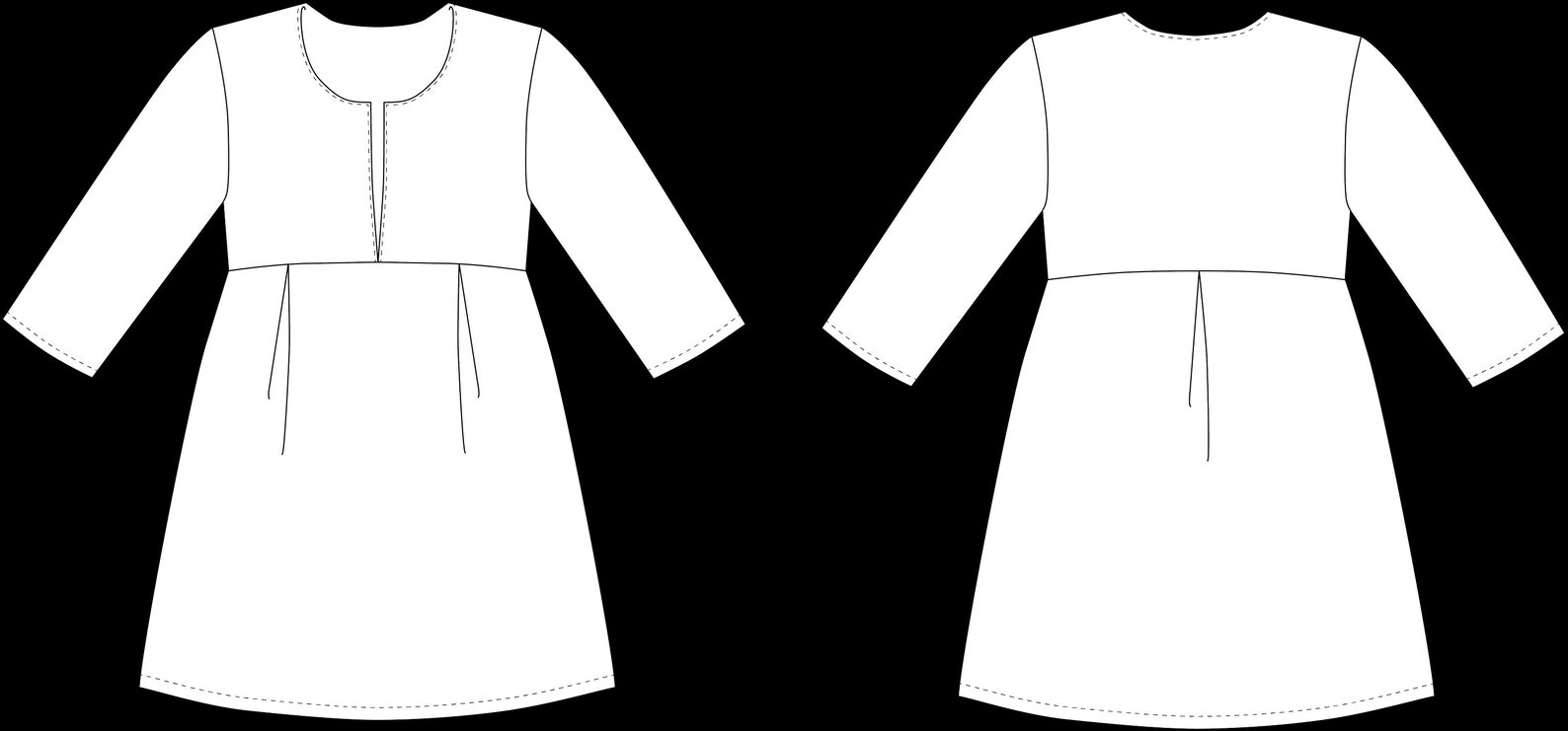 Schoolhouse Tunic PDF Sewing Pattern - Etsy
