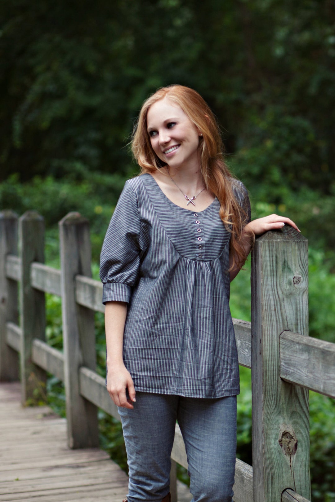 The Esme Top PDF Sewing Pattern - Etsy