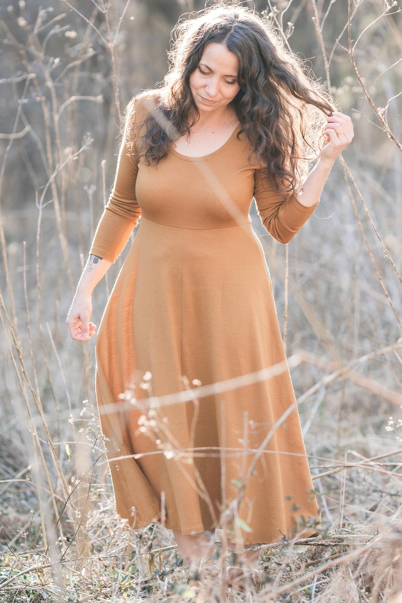 Stasia Dress and Tee Women's PDF Sewing Pattern - Etsy