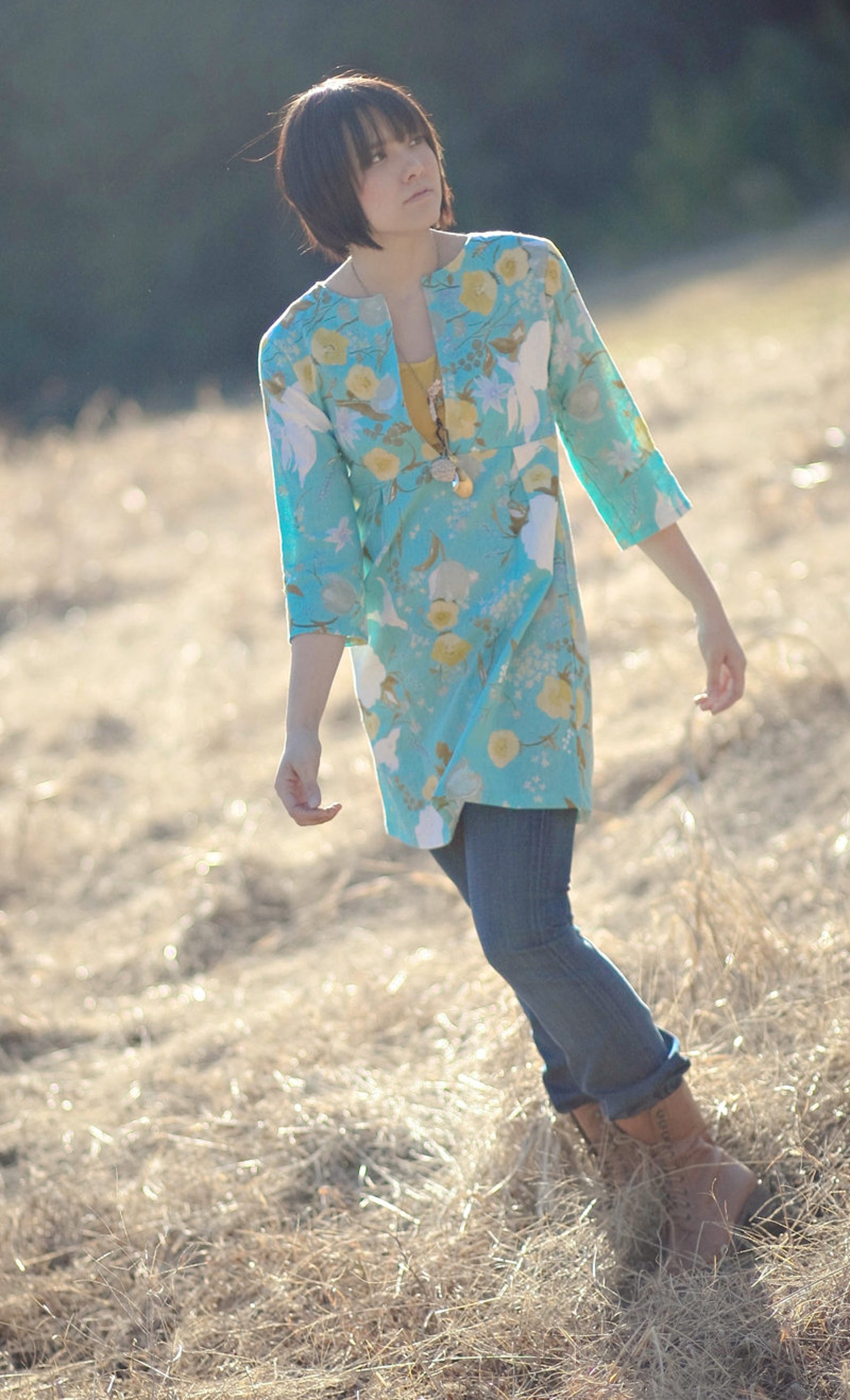 Schoolhouse Tunic PDF Sewing Pattern - Etsy