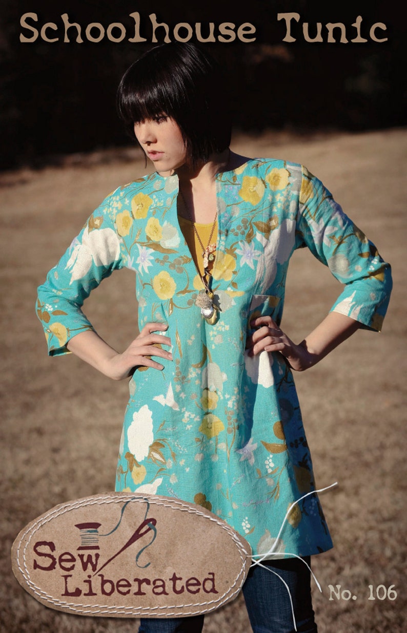 Buy Schoolhouse Tunic PDF Sewing Pattern Online in India - Etsy