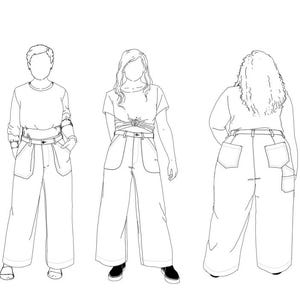 Pinyon Pants Sewing Pattern - Etsy