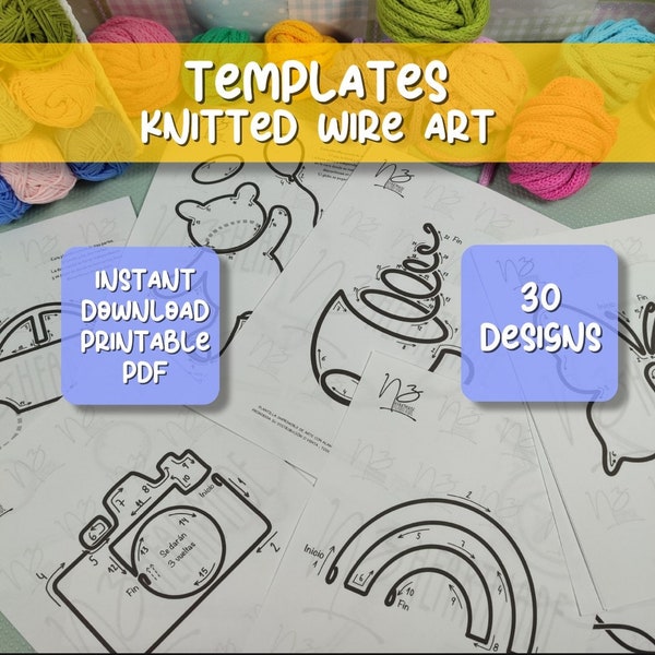 Wire Art Template Book - Etsy UK