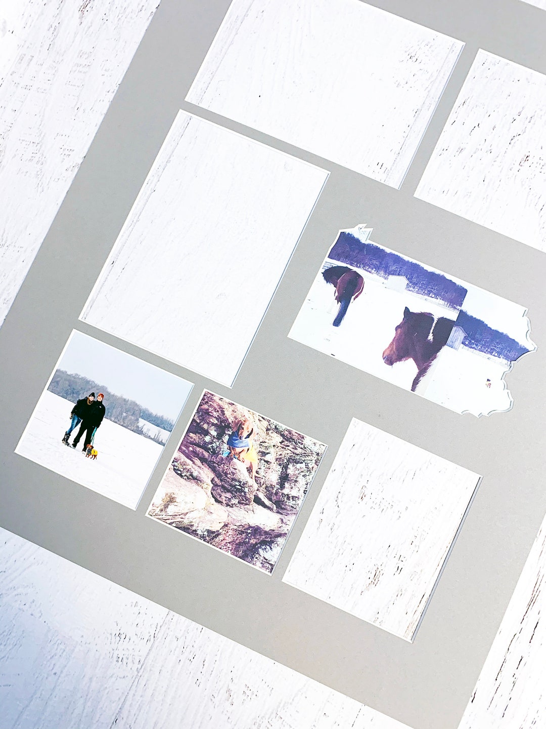 State Collage Photo Mat - Frame Ready - Travel - Custom (M111) - Etsy