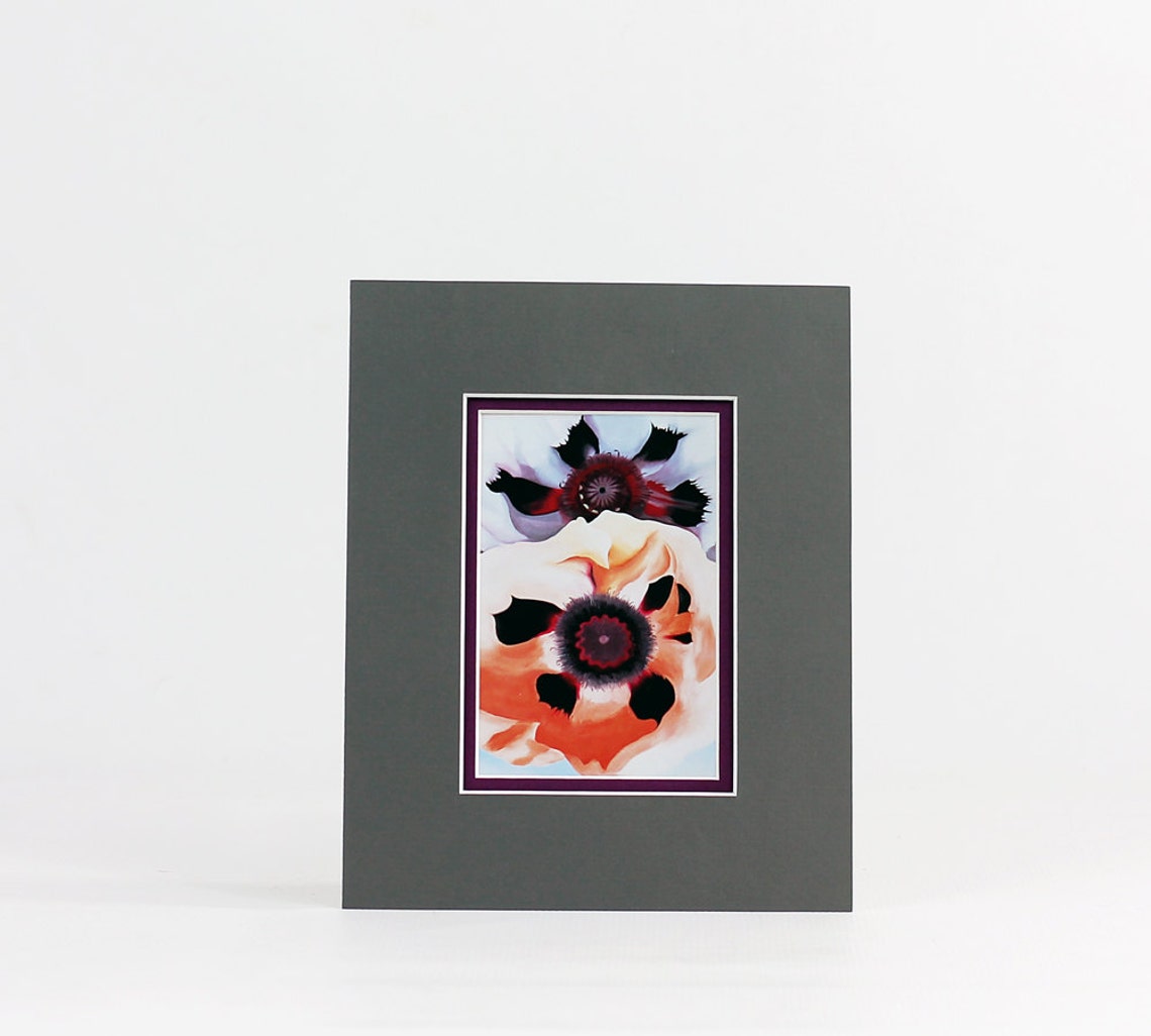 8x10 Single or Double Photo Mat Fits 5x7 or 4x6 Frame | Etsy