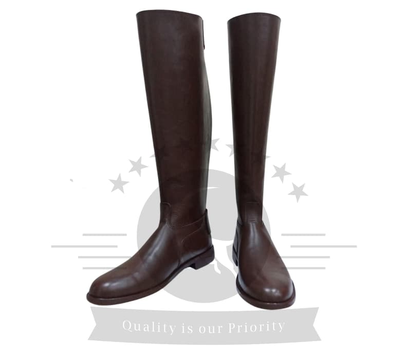 Men's Genuine Leather Riding Boots, Horse Riding Boots, Men's ...