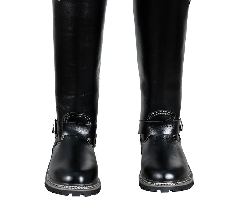 Men's Riding Black Boots, Men Black Horse Riding Boots, Men's ...