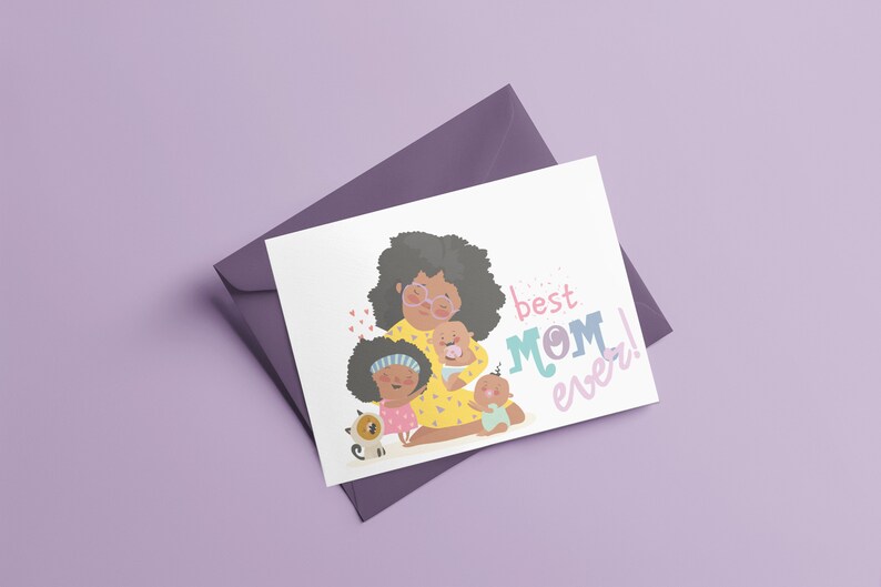 Happy Mother's Day Digital E-card! Best Mom EVER! Amazing Eco-friendly ...