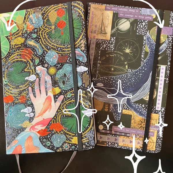 Decorated Journal - Etsy