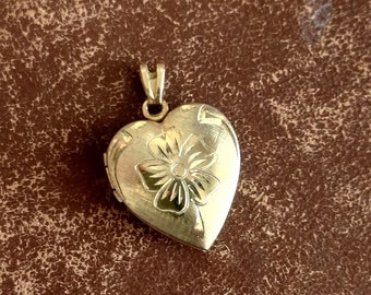 Vintage Heart Locket - Etsy