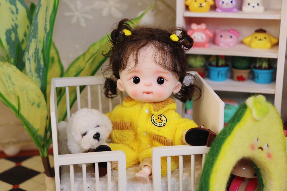 New- Ob11 Doll - Obitsu Doll-gsc Body- Ob11 Head-ob11 Body - Etsy
