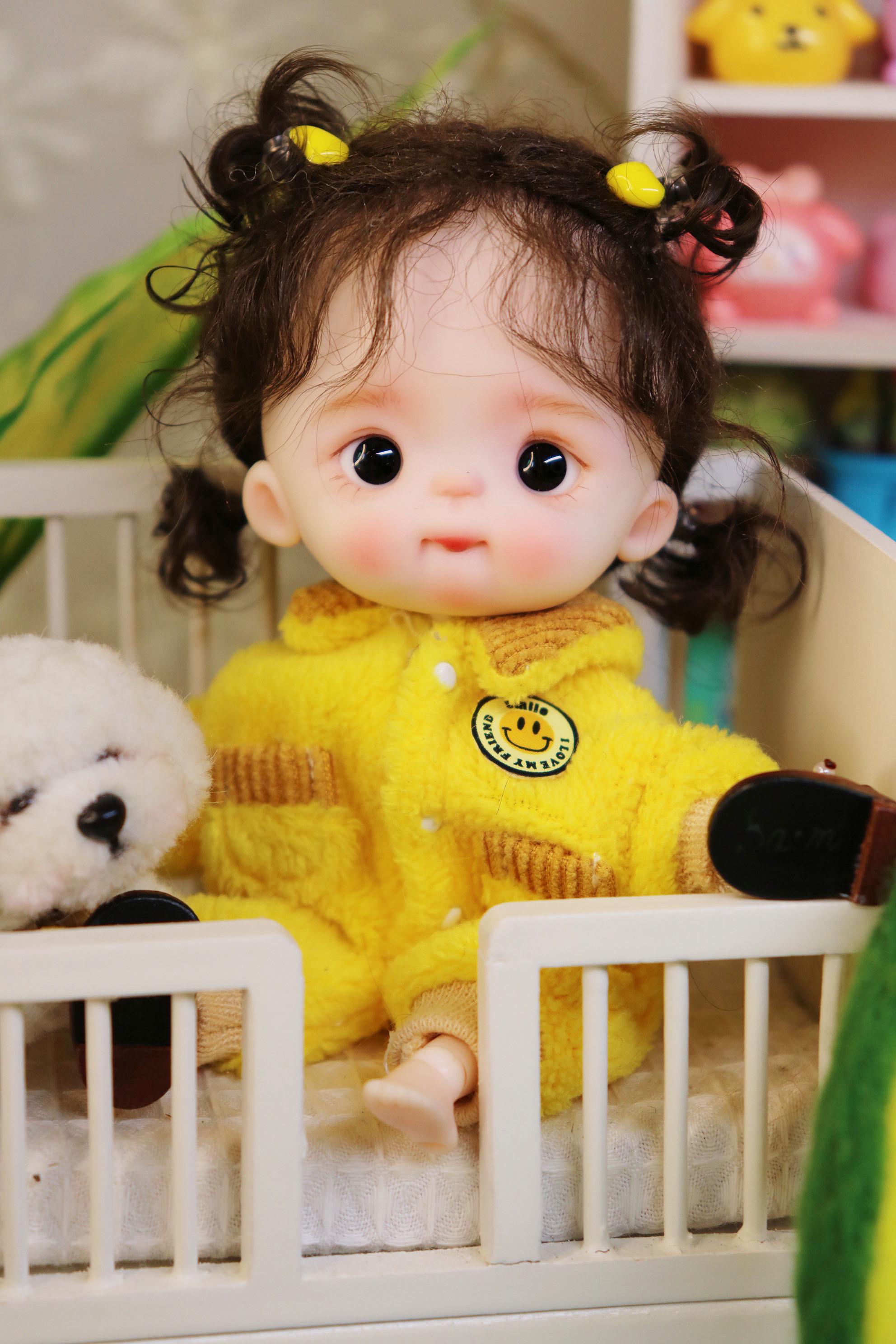 New- Ob11 Doll - Obitsu Doll-gsc Body- Ob11 Head-ob11 Body - Etsy