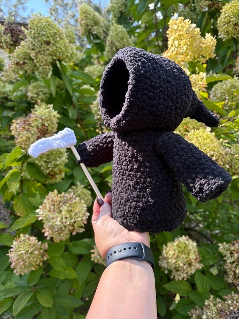 Grim Reaper Amigurumi Crochet Plush - Etsy