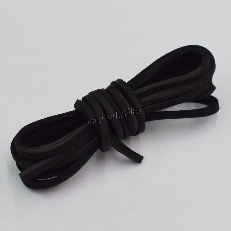 1 PAIR - 1/8" X 72" Rawhide Leather Shoelaces Strings Shoe Boot Laces ...