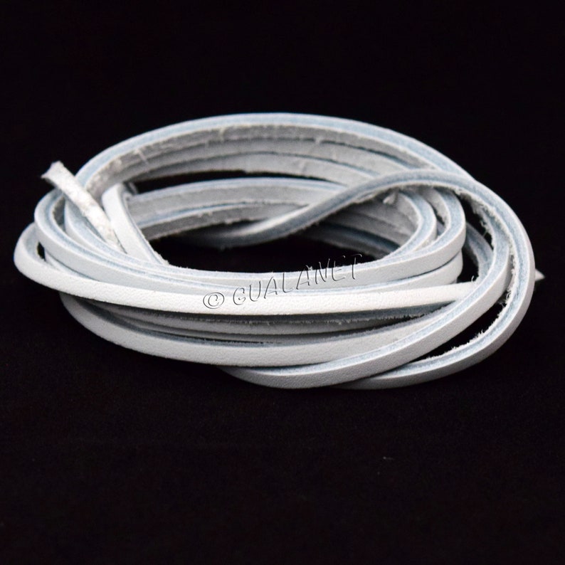 1 PAIR WHITE - 72" Rawhide Leather Shoelaces Strings Shoe Boot Laces - Etsy