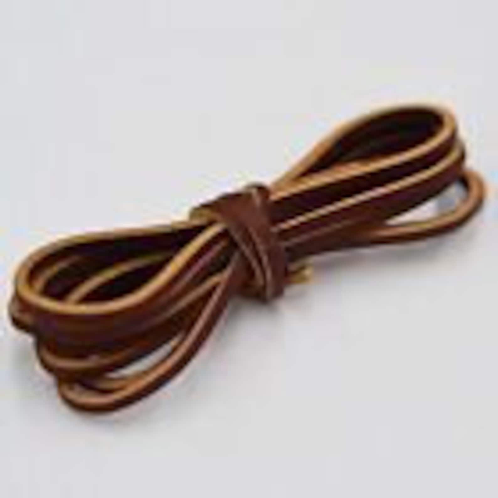 1 PAIR - 1/8" X 72" Rawhide Leather Shoelaces Strings Shoe Boot Laces ...