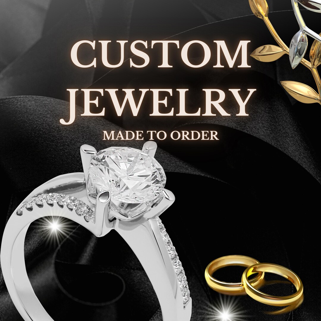 Custom Ring, Make Your Own Design, Made to Order Service, Personalized ...