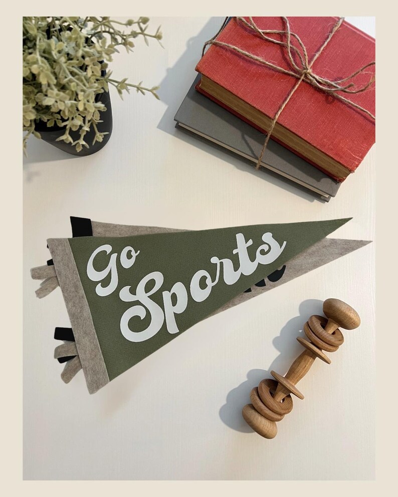 Go Sports Pennant - Etsy