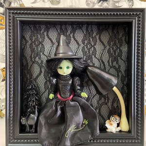 Spell Casting Witch in the Woods Lighted Vintage Inspired Halloween ...