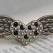 Winged Heart Ring - Etsy