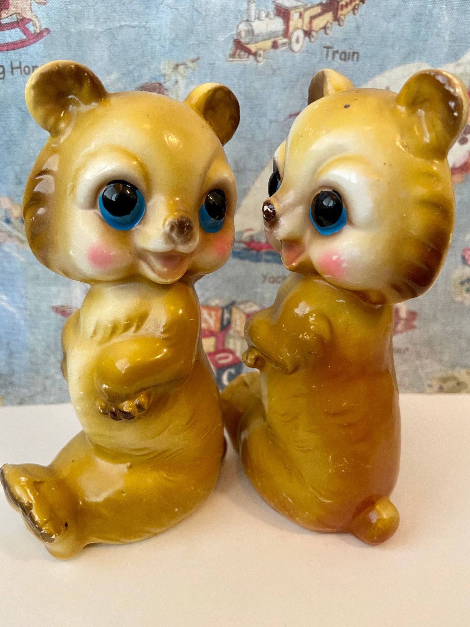 VERY RARE Vintage Bears Collectible Figurines - Etsy