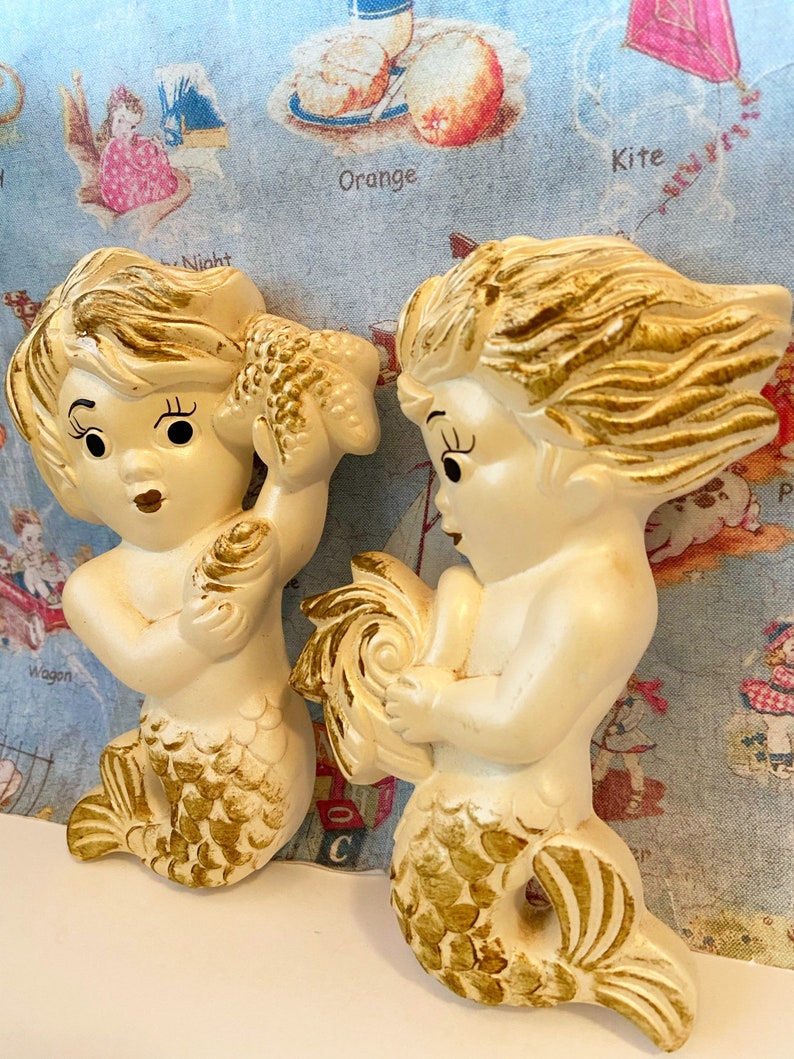 RARE Little Baby Mermaids Merbabies Collectible Miller Studio - Etsy