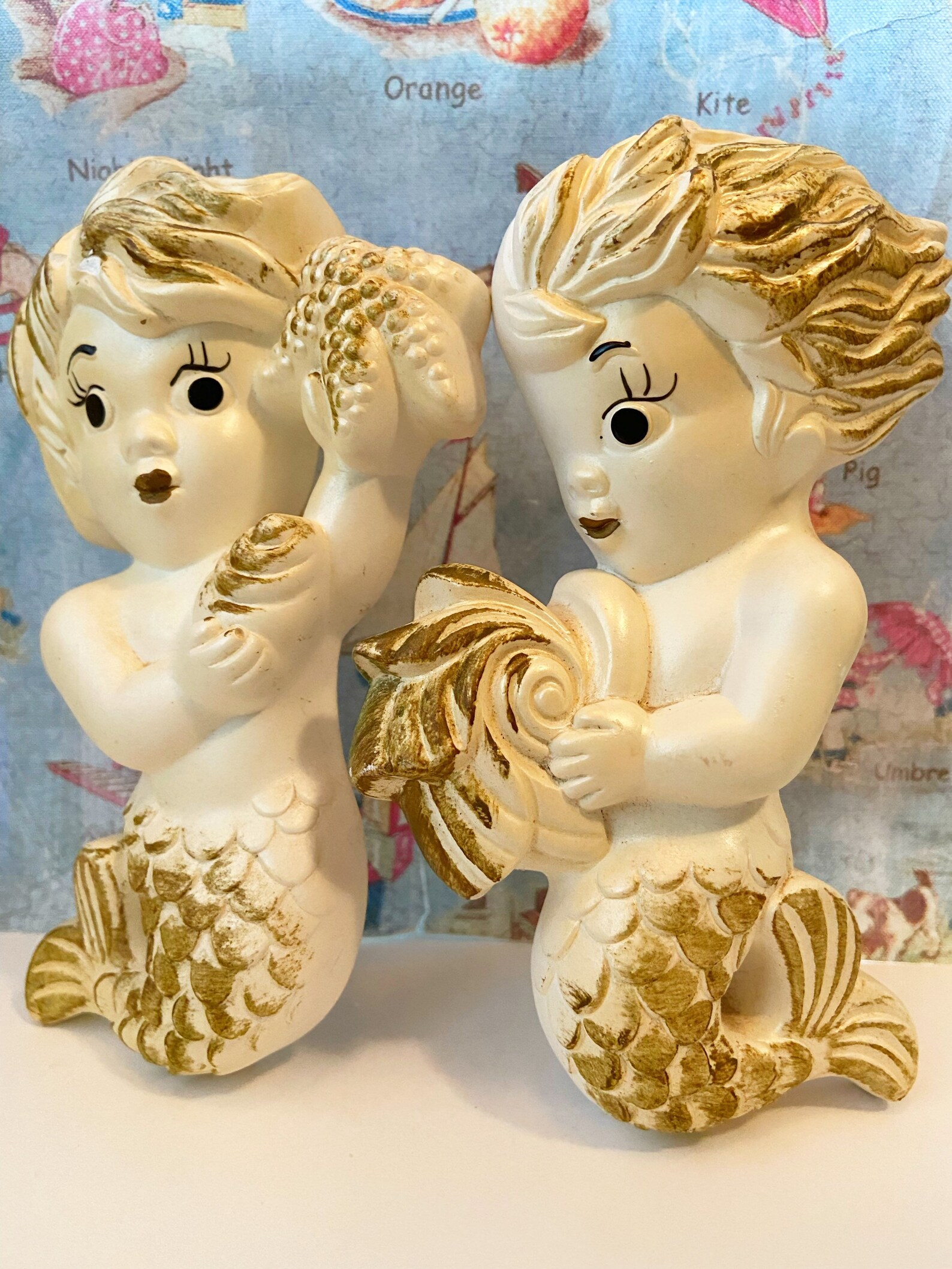 RARE Little Baby Mermaids Merbabies Collectible Miller Studio - Etsy