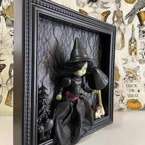 Spell Casting Witch in the Woods Lighted Vintage Inspired Halloween ...