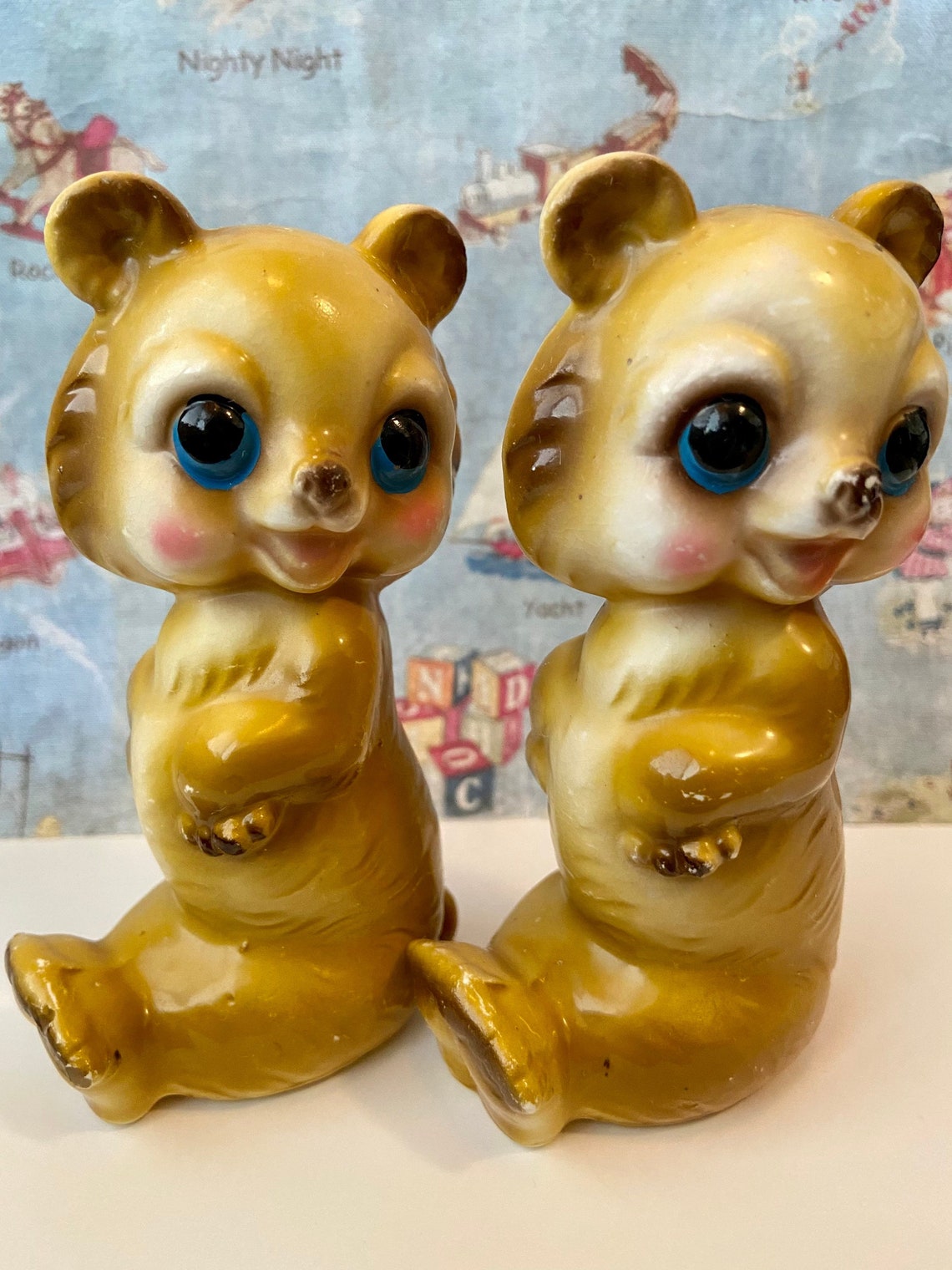 VERY RARE Vintage Bears Collectible Figurines | Etsy