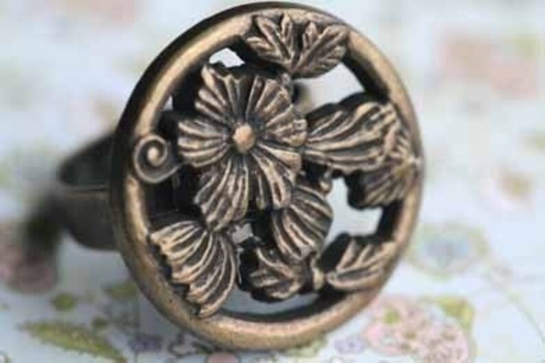 Under the Tuscan Sun Vintage Inspired Ring - Etsy