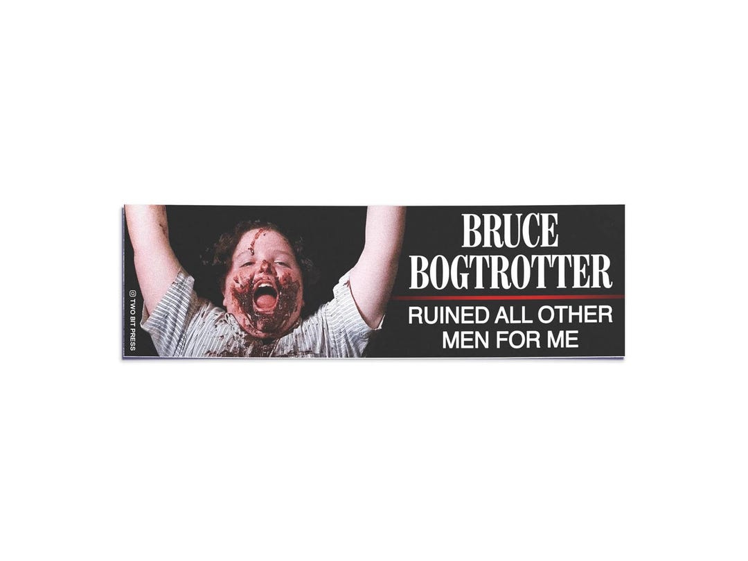Bruce Ruined All Men Bumper Sticker, Funny MATILDA, Cute Y2K, Retro ...