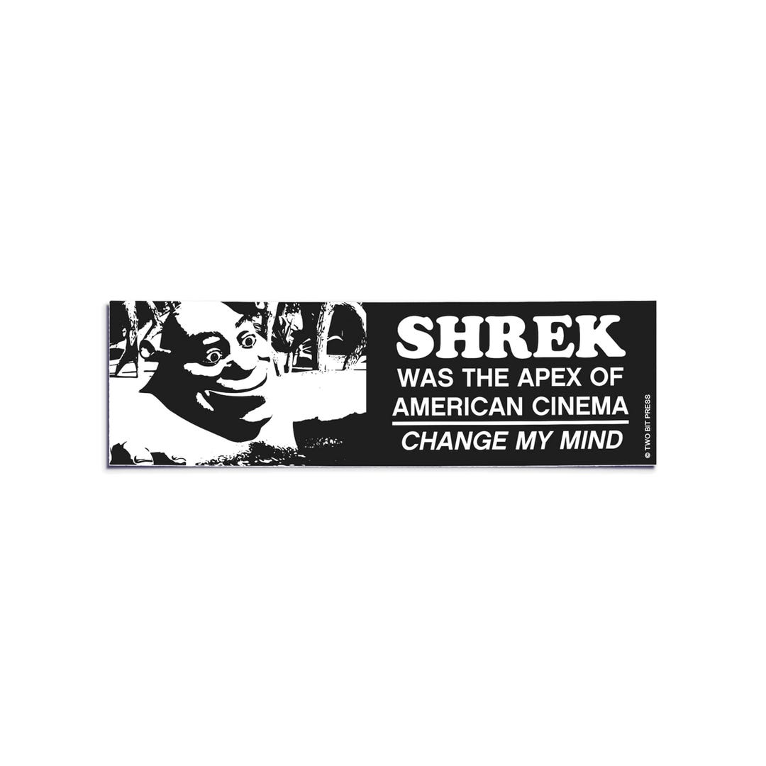 Change My Mind Bumper Sticker: Funny Y2K Meme, Waterproof Vinyl Decal ...