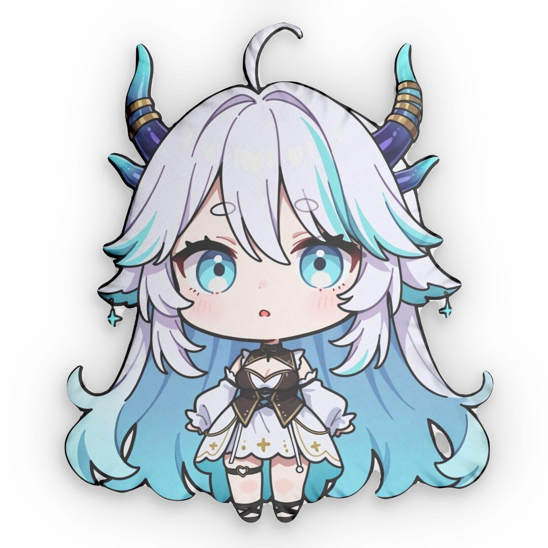 Veibae (vtuber) Chibi Pillow - Stuffed Toy - Plushies' - Etsy