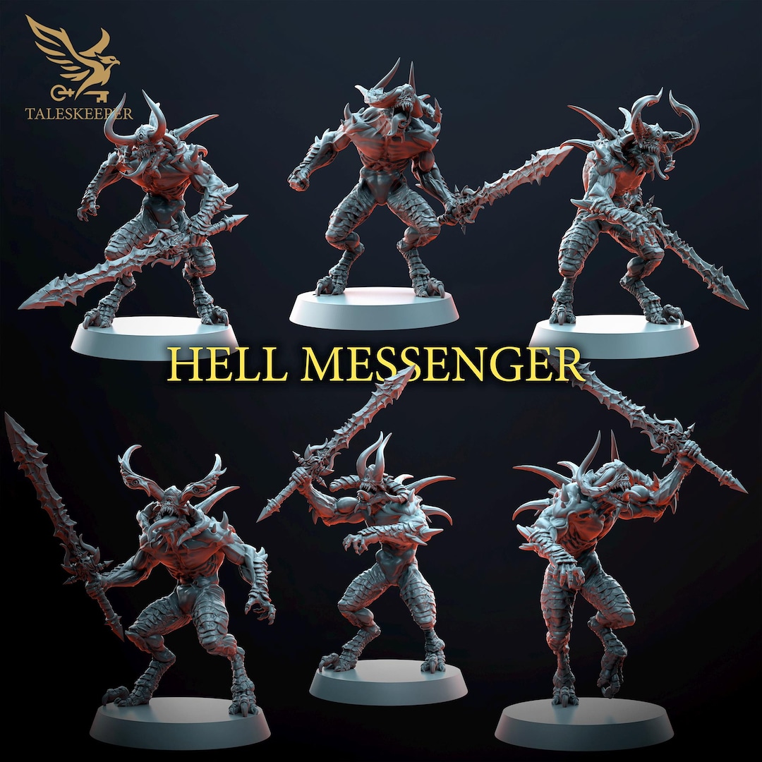 NEW! Hell Messengers - Proxies / Daemons / Blood - by Taleskeeper ...