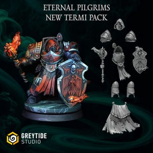Eternal Pilgrims (big Armor) Termi Pack | RPG Tabletop Miniature ...