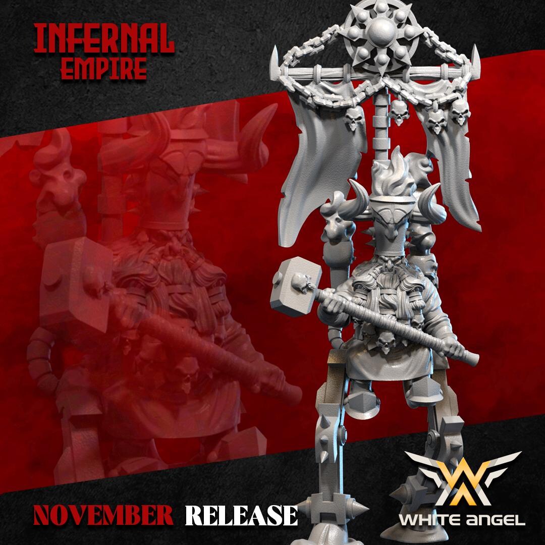 Infernal Great Engineer | Infernal Empire | RPG Tabletop Miniature ...