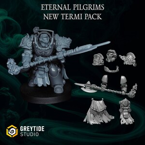 Eternal Pilgrims (big Armor) Termi Pack | RPG Tabletop Miniature ...