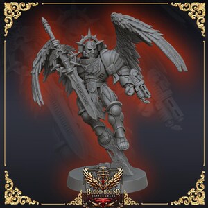 Crimson Angels Honour Guard x6 Cyberbrush3d Tabletop Wargaming ...