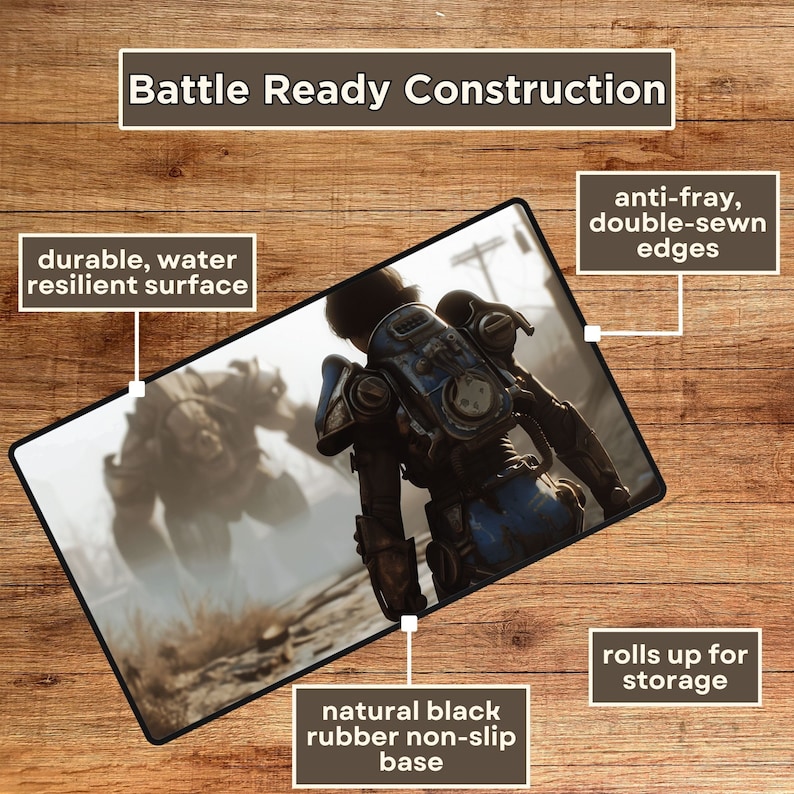 MTG Playmat-uh-oh-fallout Board Game Deskmat for TCG - Etsy