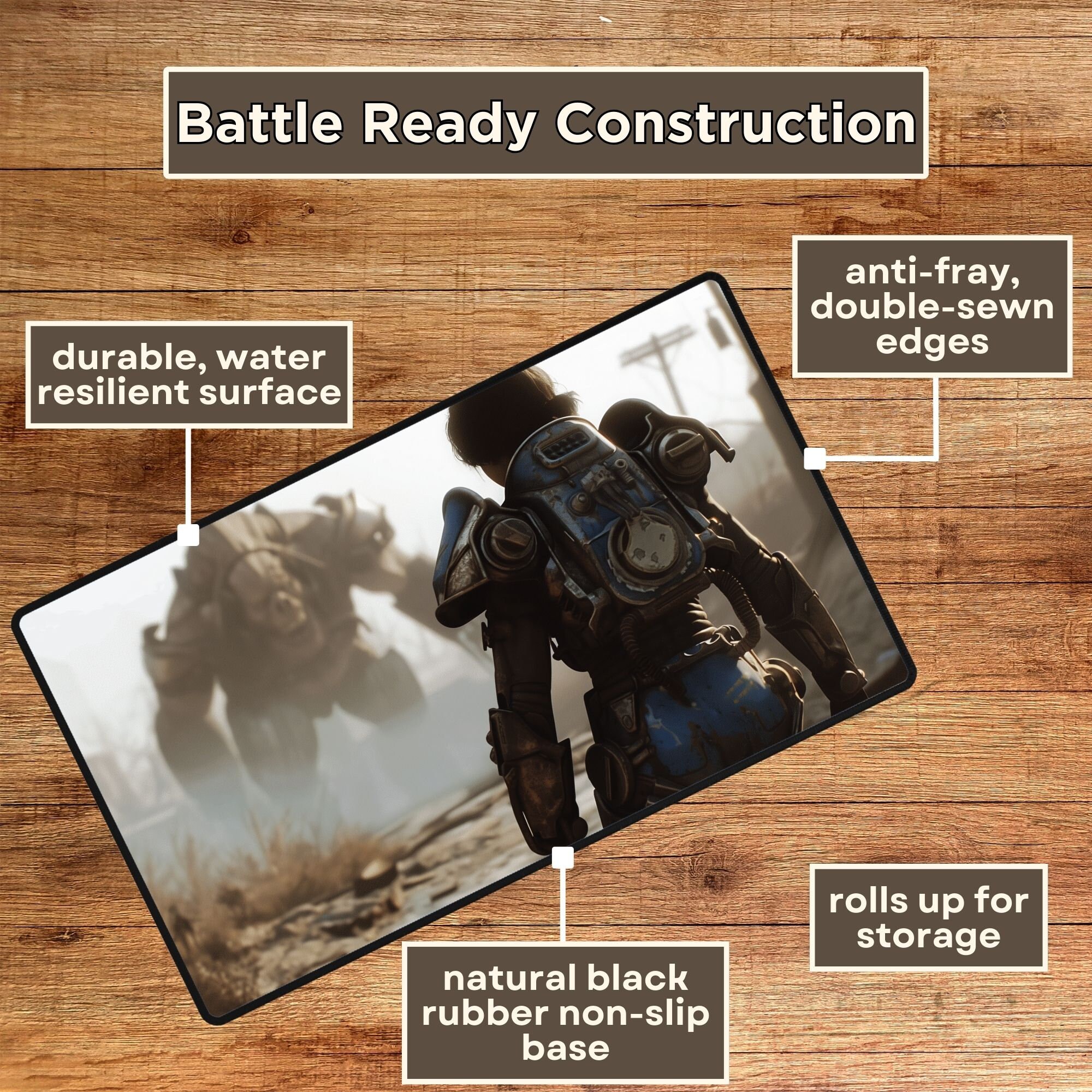 MTG Playmat-uh-oh-fallout Board Game Deskmat for TCG - Etsy