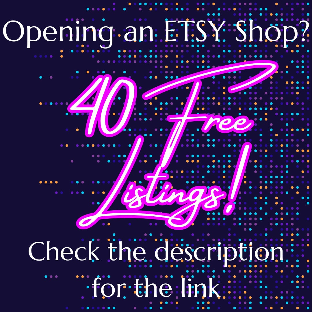 FREE 40 Free Listings for New Shops With Code in Description Below ...