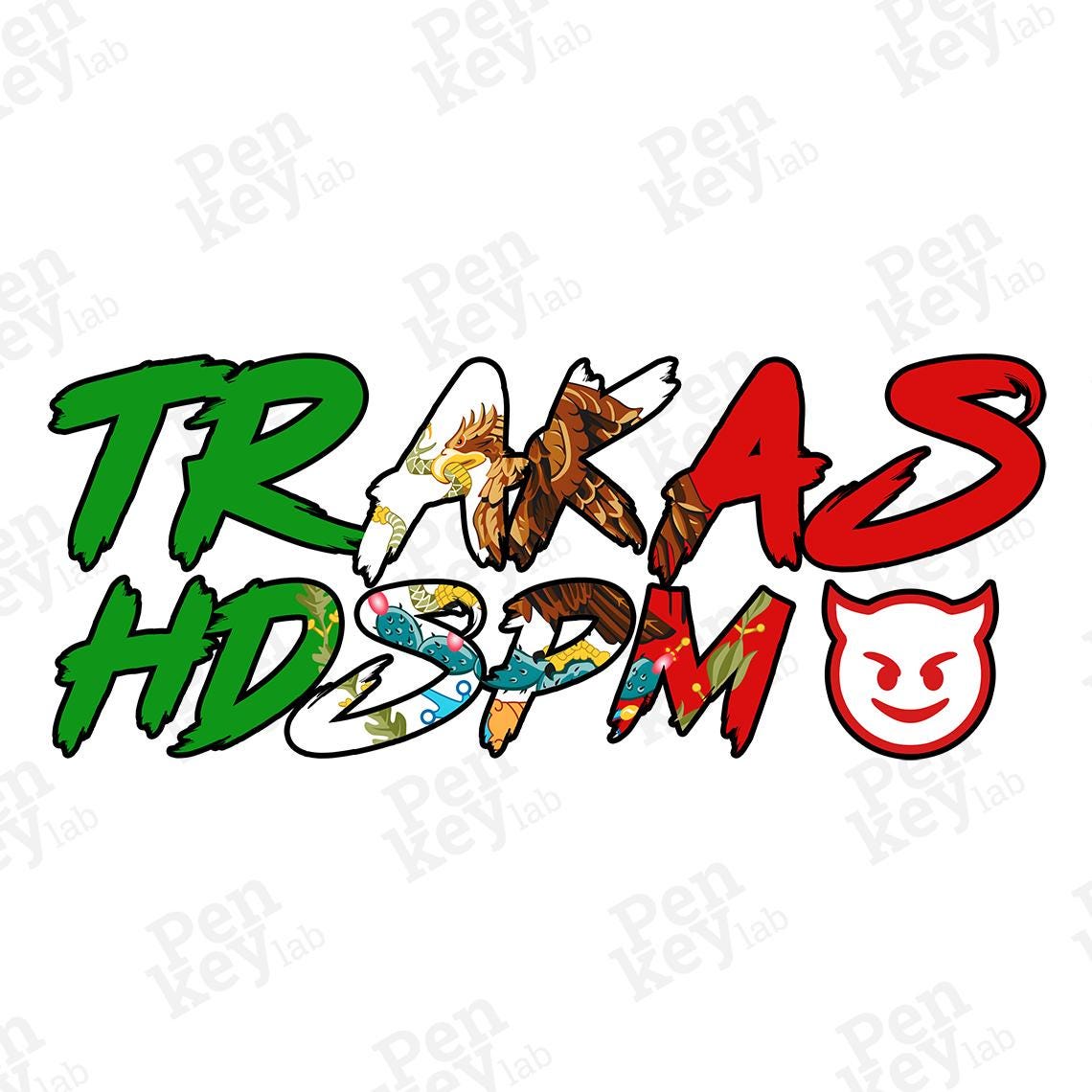 Trakas HDSPM Mexican Flag PNG FILE, Sticker Design, High Quality ...