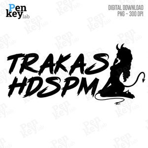 Trakas HDSPM Girl PNG FILE, Diseño de pegatinas, Alta calidad, Png ...