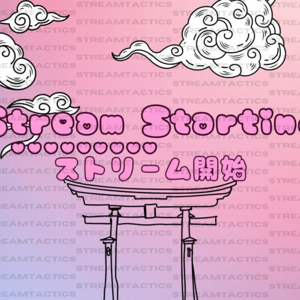 Japanese Stream Overlay - Etsy