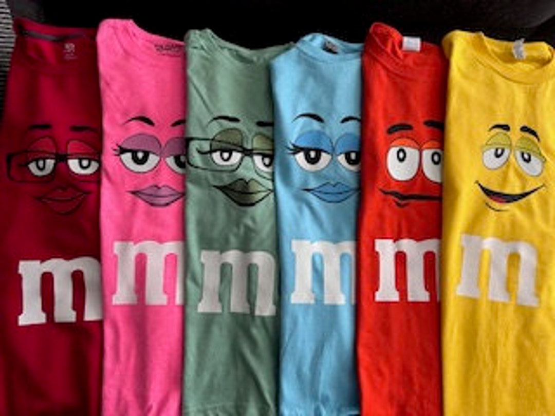 M and M Candy Group Costume Shirt, M N M Family Costume Shirt, M and M ...