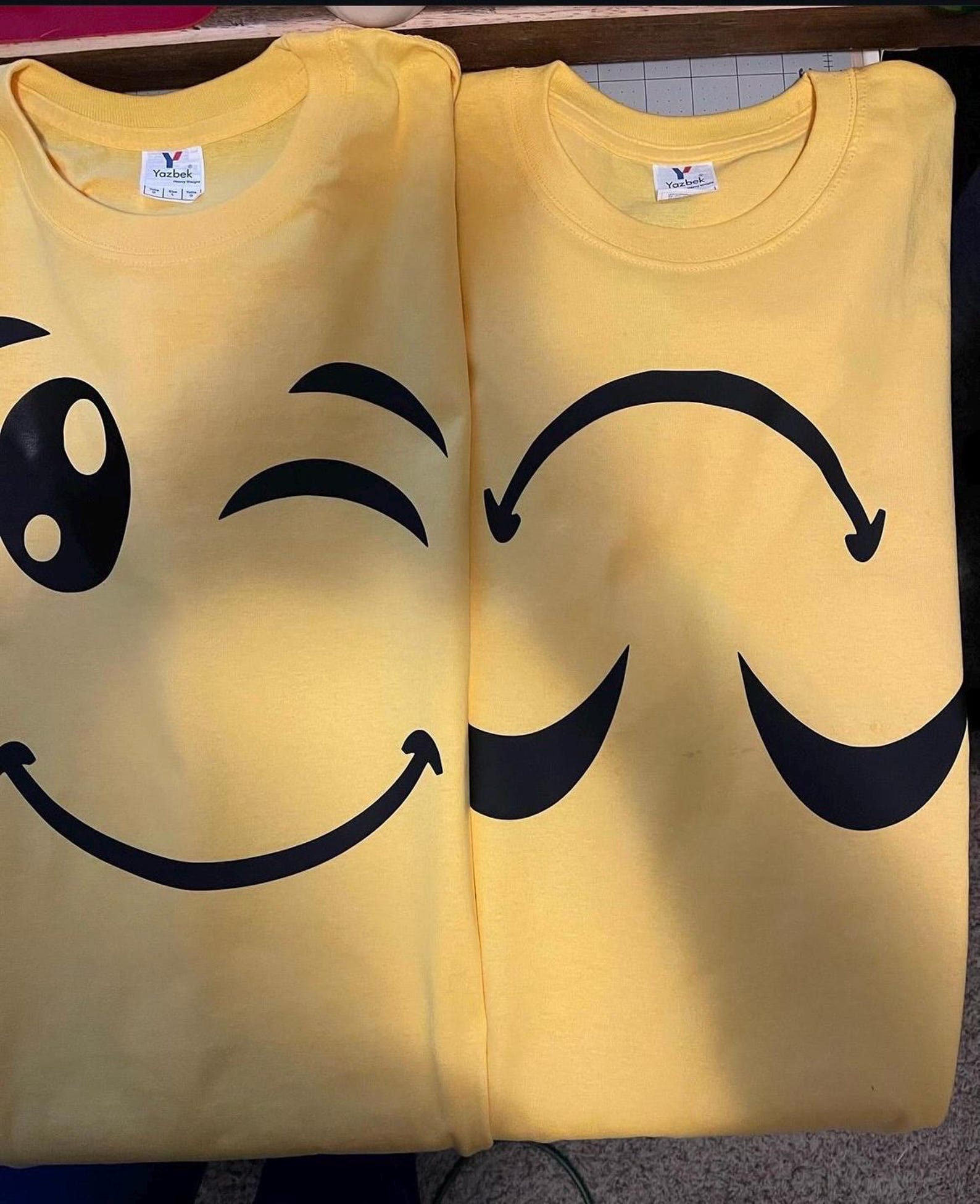 Handmade Emoji T-shirt: Fun Group Costume Shirt - Etsy
