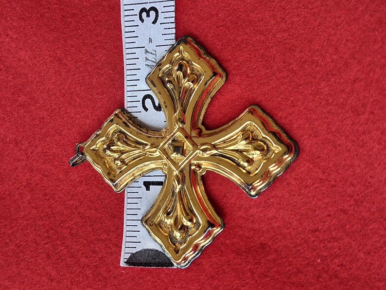 Christmas Cross, Reed & Barton, 1981 - Etsy