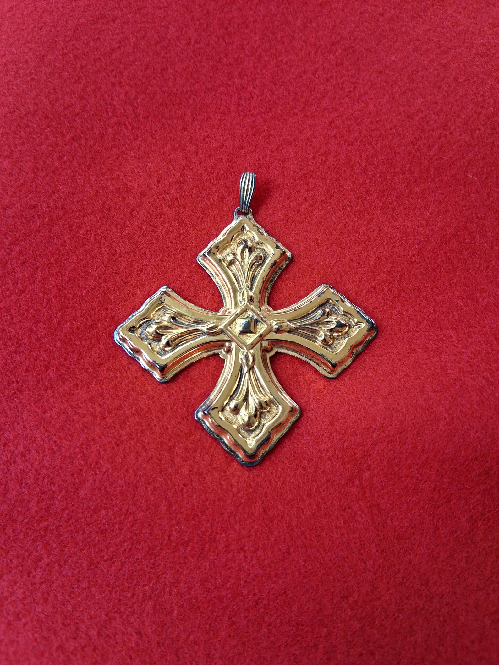 Christmas Cross, Reed & Barton, 1981 - Etsy